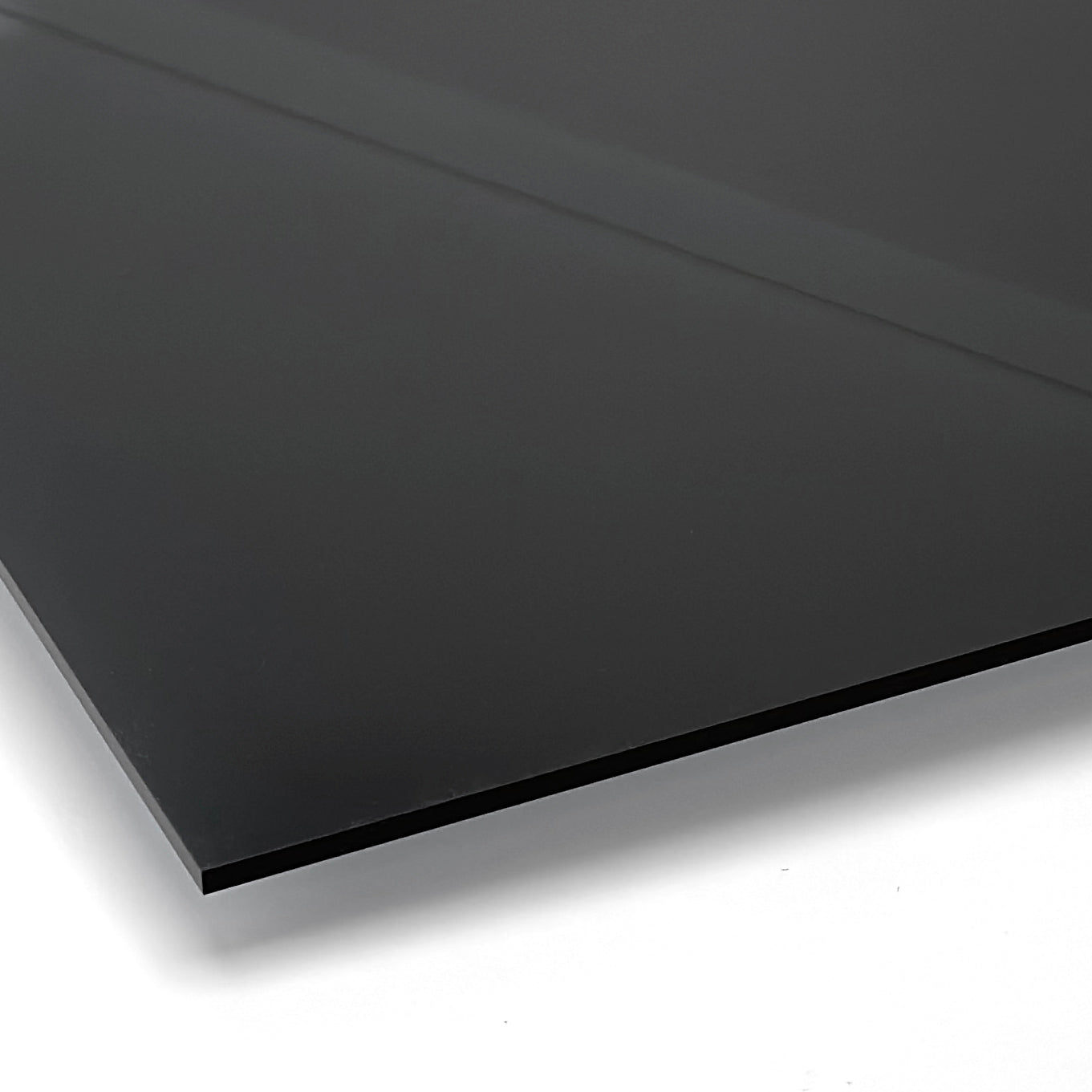 Transparent Black Acrylic with laser cutting & printing - 600x400mm